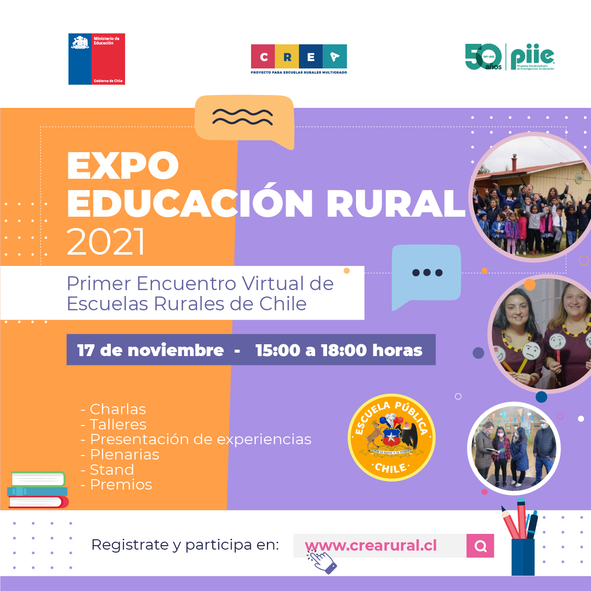 Crea Rural – Programa para escuelas multigrado