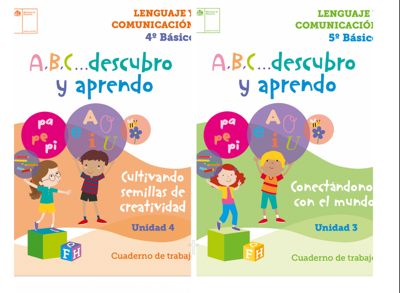 CUADERNOS DE TRABAJO DE LENGUAJE EDUCACIÓN RURAL MULTIGRADO: 1º A 6º ...